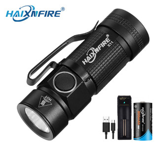 HaixnFire X100 Escort flashlight USB Rechargeable Torch Camping Light ...