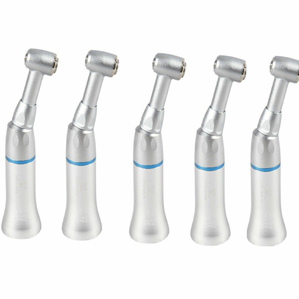 Push Button Head Dental Slow Low Speed Handpiece Contra Angle handpiece ...