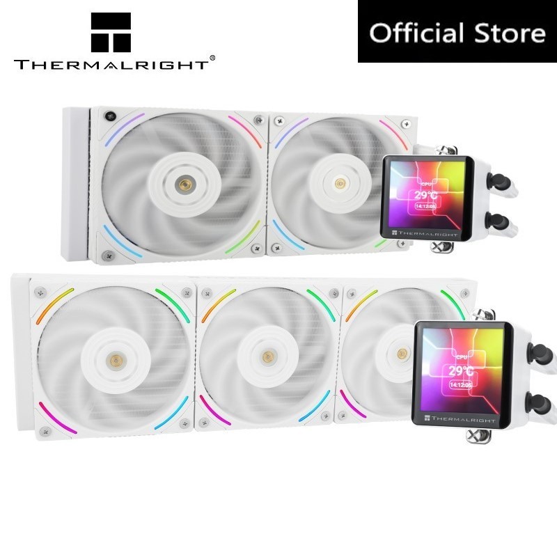 Thermalright Frozen Vision 360/240 ARGB CPU Liquid Cooler IPS 2.88 LCD ...