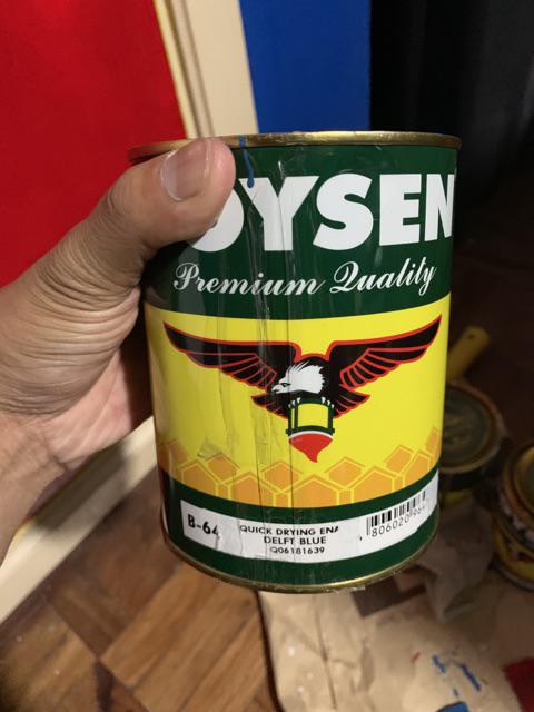 B647 Boysen Quick Drying Enamel Delft Blue 1 Liter | Shopee Philippines