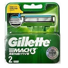Gillette Mach 3 Sensitive Cartridge 2s | Shopee Philippines