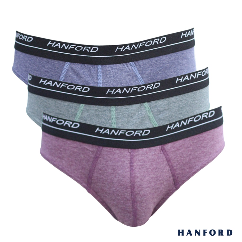 Hanford Men Regular Cotton Briefs Acetic V1 - Assorted Colors (3in1 ...