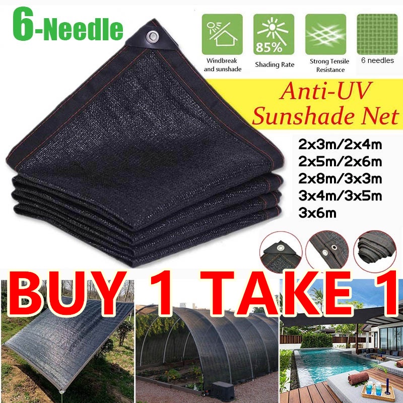 Anti-UV Sunshade Net Garden Plant Sunblock Shade Net Car Cover | Shopee ...