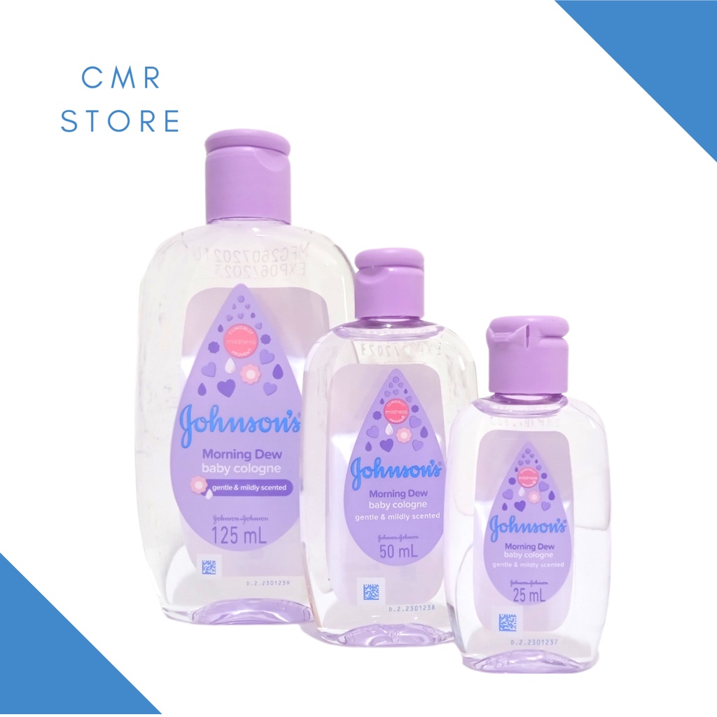 Johnson's Baby Cologne Morning Dew 125ml/25ml (Violet) | Shopee Philippines