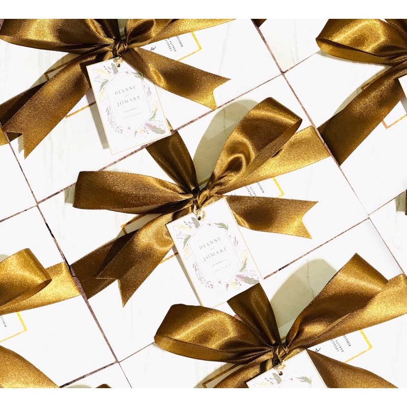 Wedding Birthday Debut Gift Souvenirs and Giveaways 50ml Perfume with ...