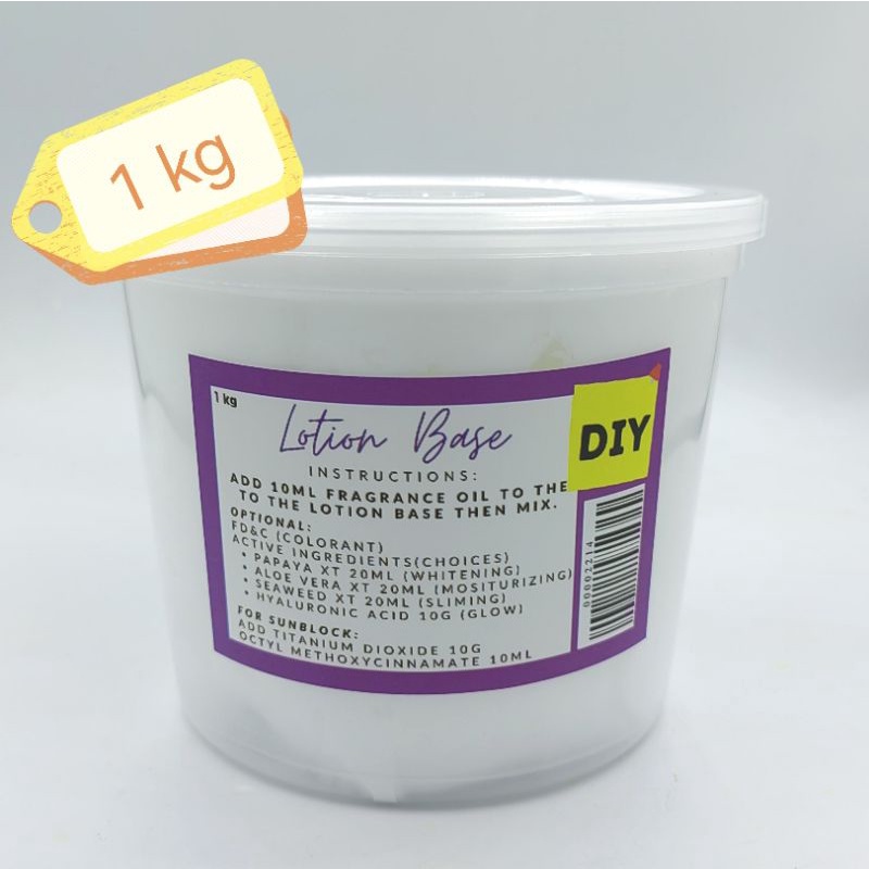 DIY Base Lotion 1 kg | Shopee Philippines