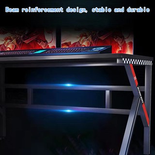 Professional K L type Ergonomic Gaming Desk E-sports Computer Table PC ...