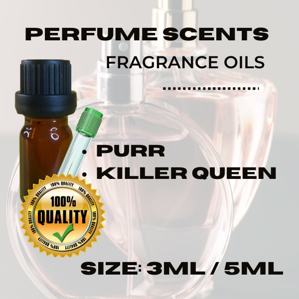 3ml / 5ml KP Purr / Killer Queen Fragrance Oils For Women / Perfume ...