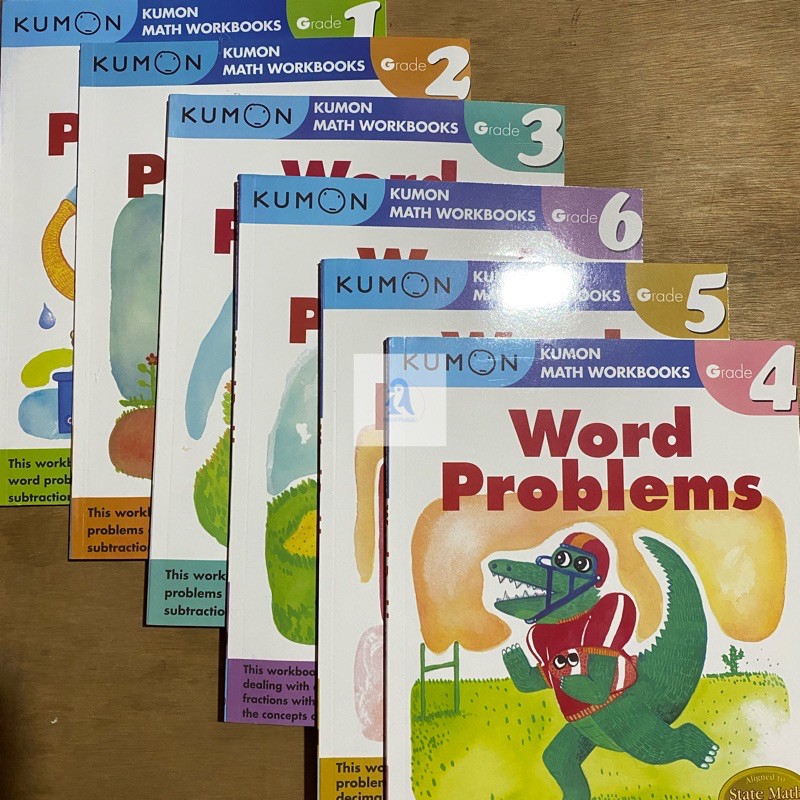 on-hand-kumon-word-problems-grade-1-6-set-shopee-philippines