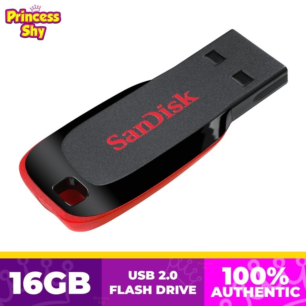 SanDisk Cruzer Blade / Glide 16GB USB Flash Drive | Shopee Philippines