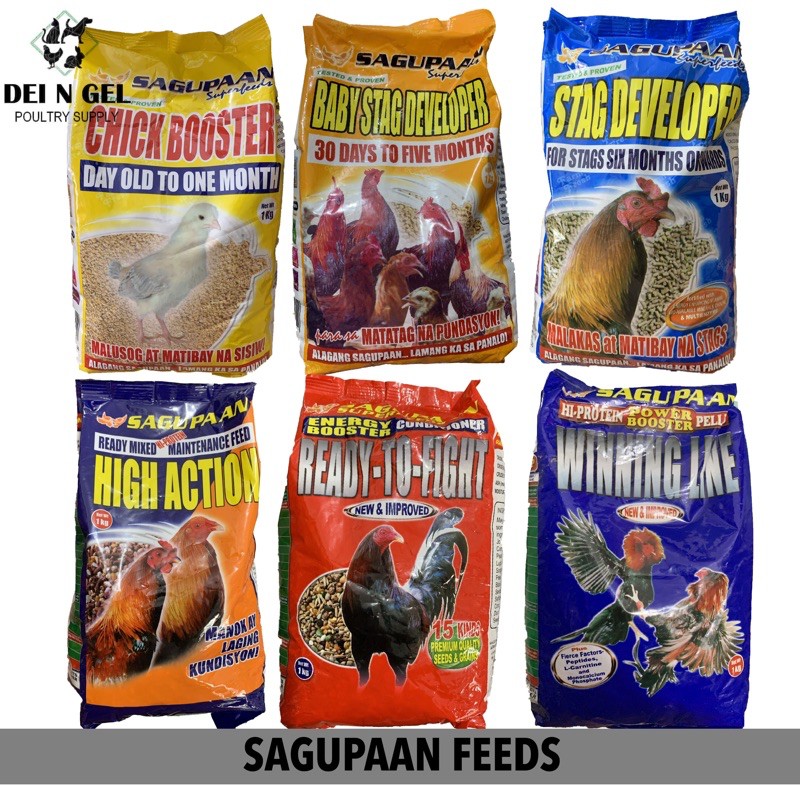 Sagupaan Super Feeds for Game Bird 1KG | Shopee Philippines