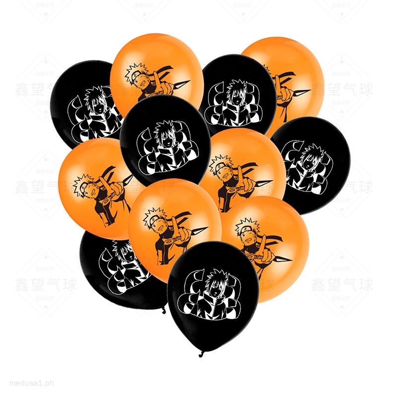 20PCS Naruto Latex Balloons Set Anime Uzumaki Naruto Theme Party ...