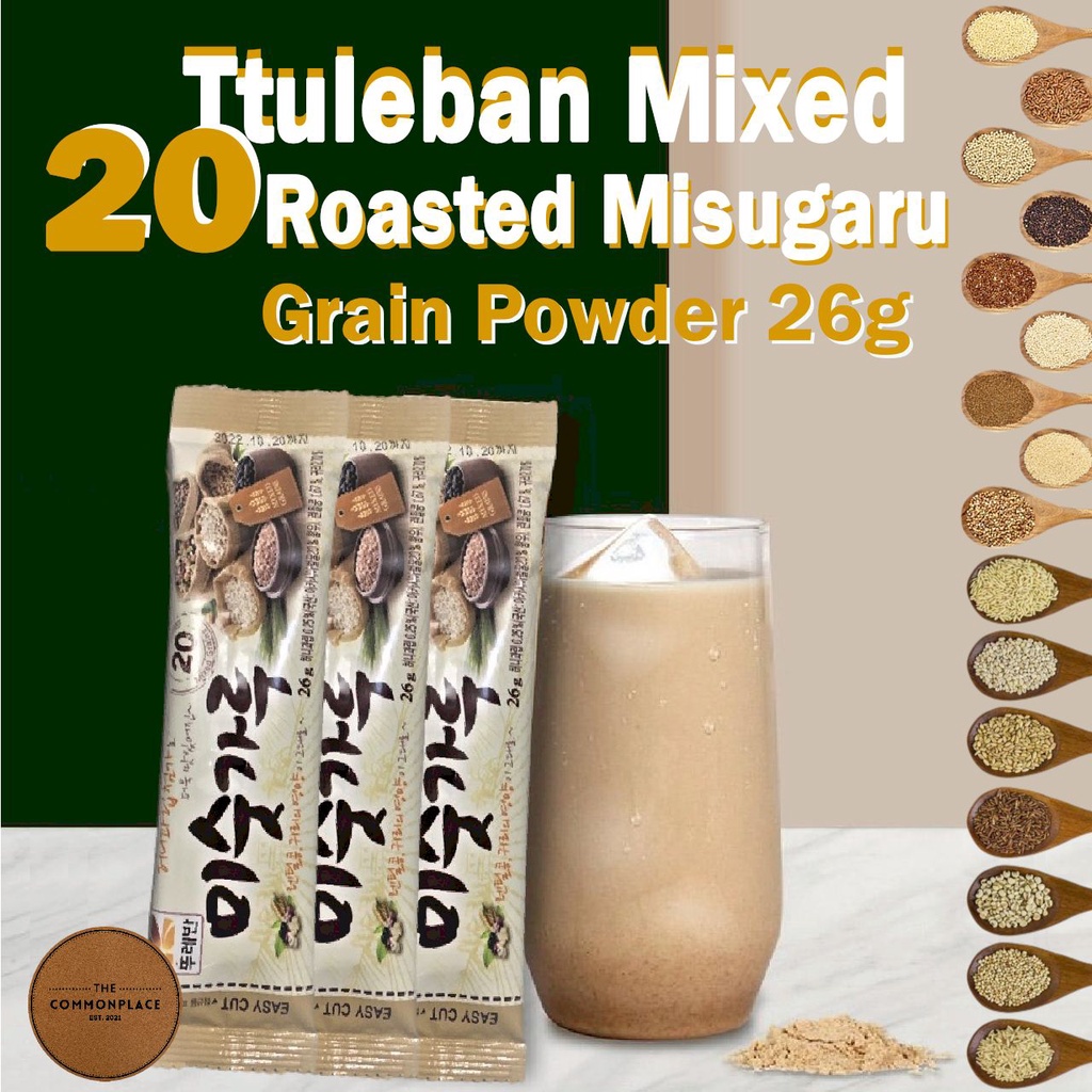 Ttuleban 20 Roasted Grains Mixed Misugaru powder 26g/ highly nutritious ...