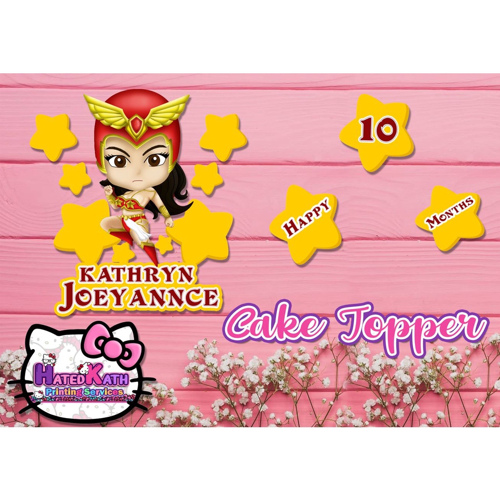 Customize Cake topper Darna | Shopee Philippines