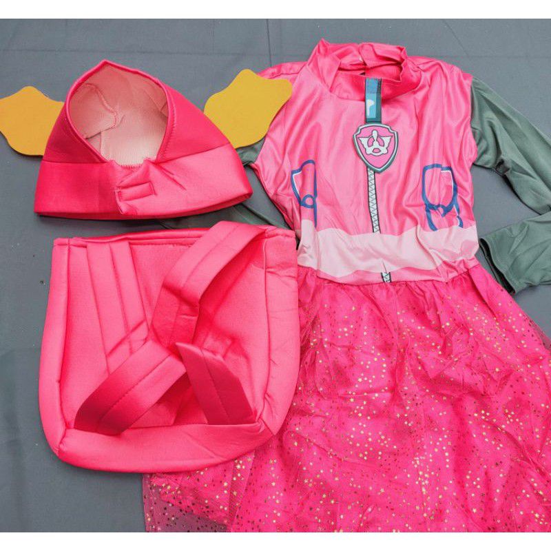 Paw patrol Skye costume for girls (2-10yrs) | Shopee Philippines