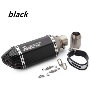 Spot 38-51mm Akrapovic Slant Exhaust Pipe Premium Stainless Steel ...