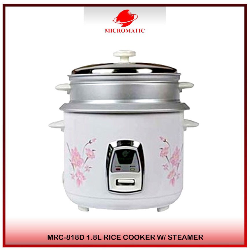 Micromatic Rice Cooker MRC-868D 1.8L/MRC-818D 1.8L/MRC-5038 1.0L | Shopee Philippines