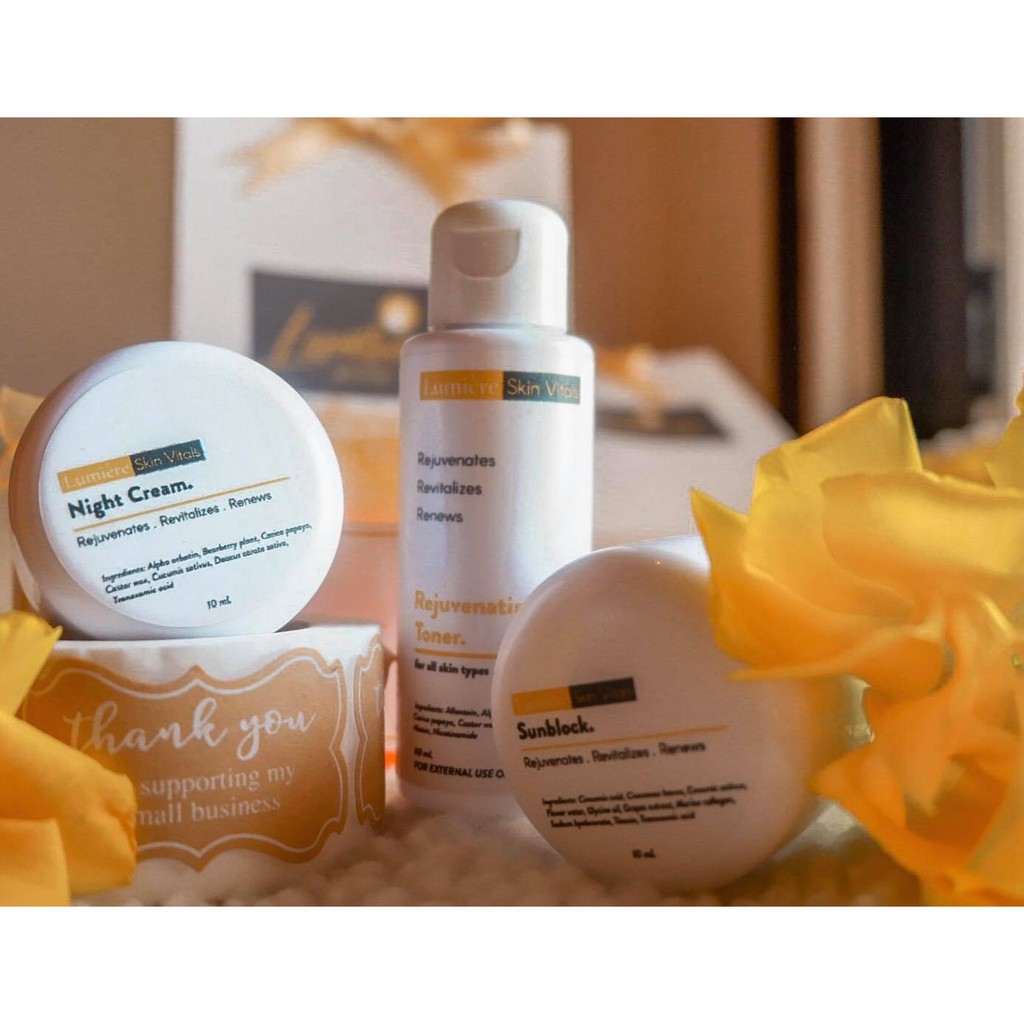 Lumiere Skin Vitals Rejuvenating Set Shopee Philippines