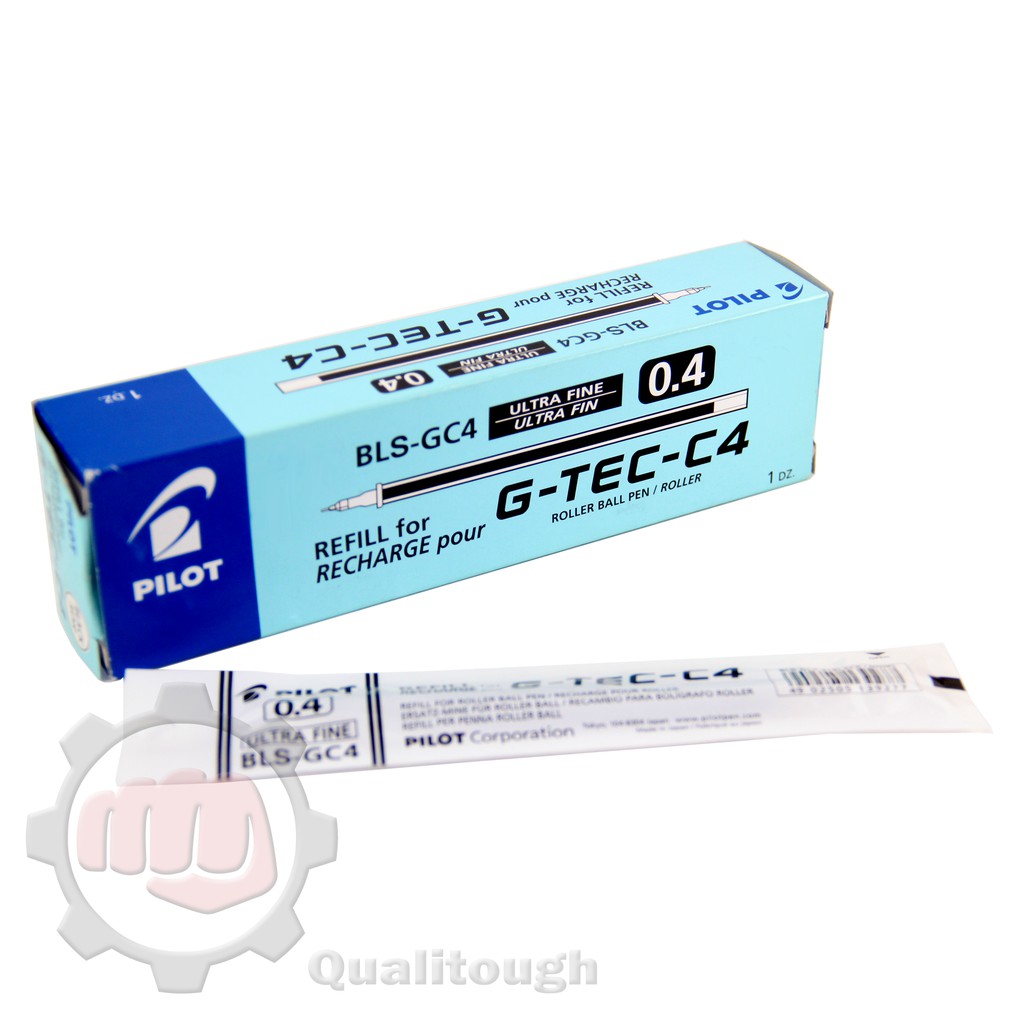 Pilot G-tec pen refill 0.4 (black / blue / red / green / violet) gtec ...