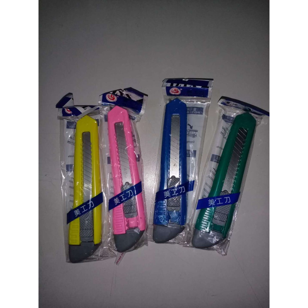 Ordinary Cutter Big and Small (Yellow, Pink, Blue & Green) | Shopee ...