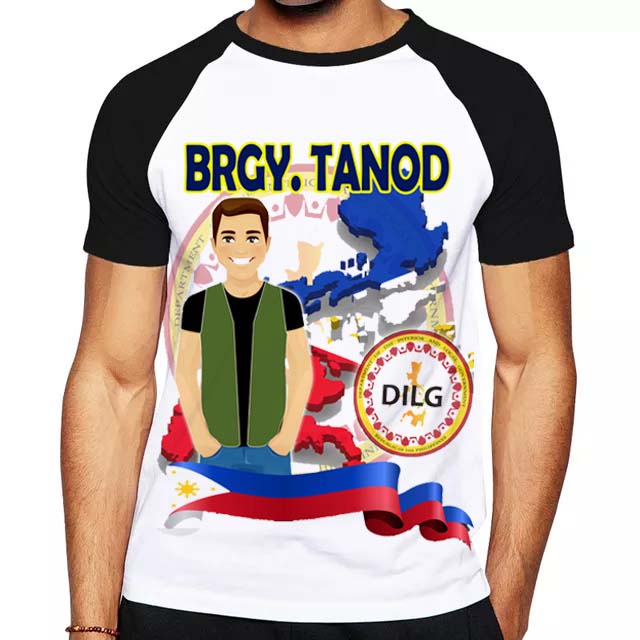 BRGY. TANOD SHIRT 2 I RAGLAN SLEEVE I SUBLIMATION PRINT | Shopee ...