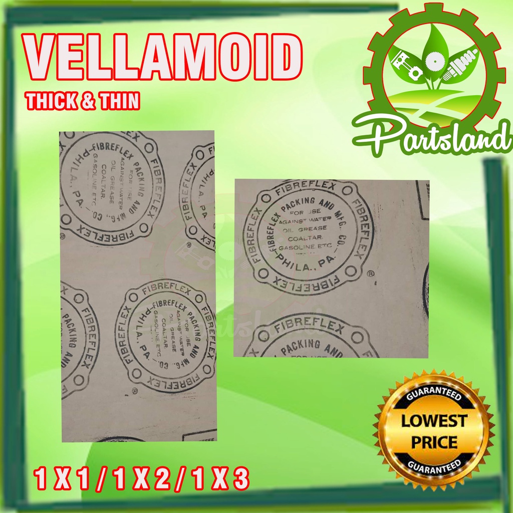 BELLAMOID VELLAMOID GASKET BY FIBREFLEX THICK AND THIN 1X1 1X2 AND 1X3 ...