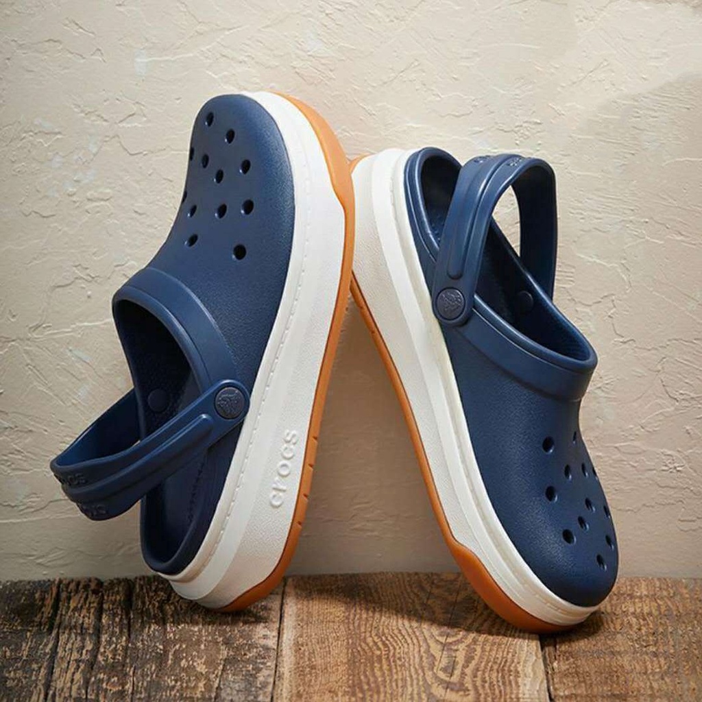 crocs classic all-out sandals, men's and women's sizing, thick and ...