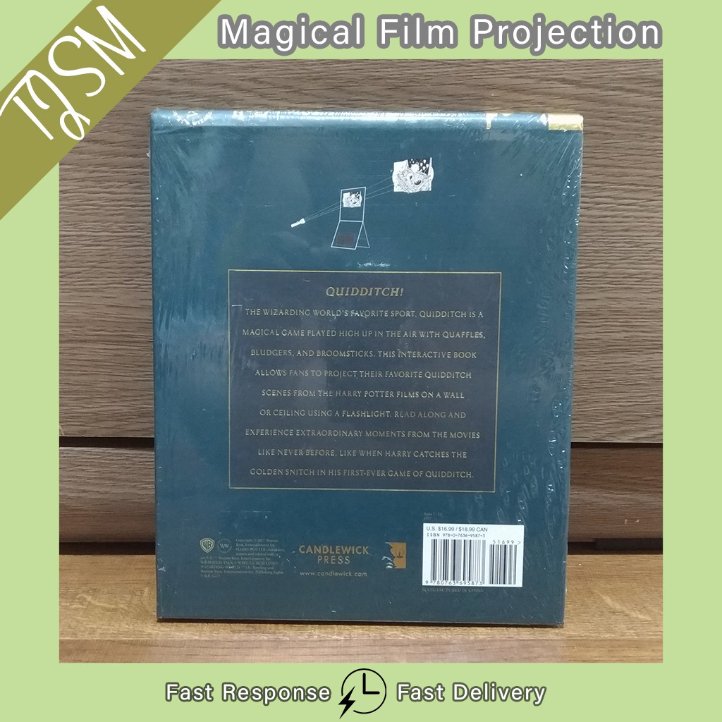 Bbw HARRY POTTER MAGICAL FILM PROJECTION JK ROWLING BOOK STORY BOOK ...