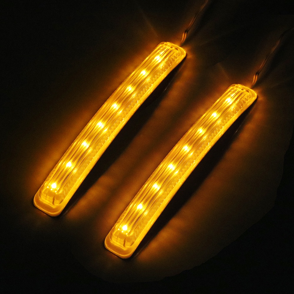 Indicator Lamp LED Car Light Source 2PCS FPC Turn Signal Light Yellow ...
