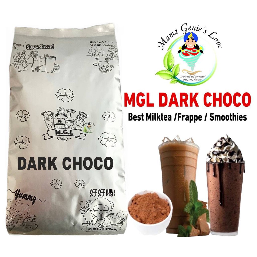 MGL Dark Choco Flavor 1kg | Shopee Philippines