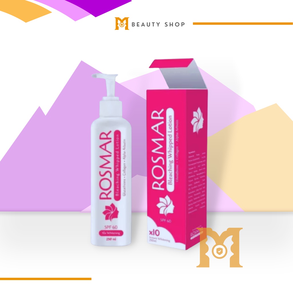 Rosmar Bleaching Whipped Lotion SPF60 250ml | Shopee Philippines