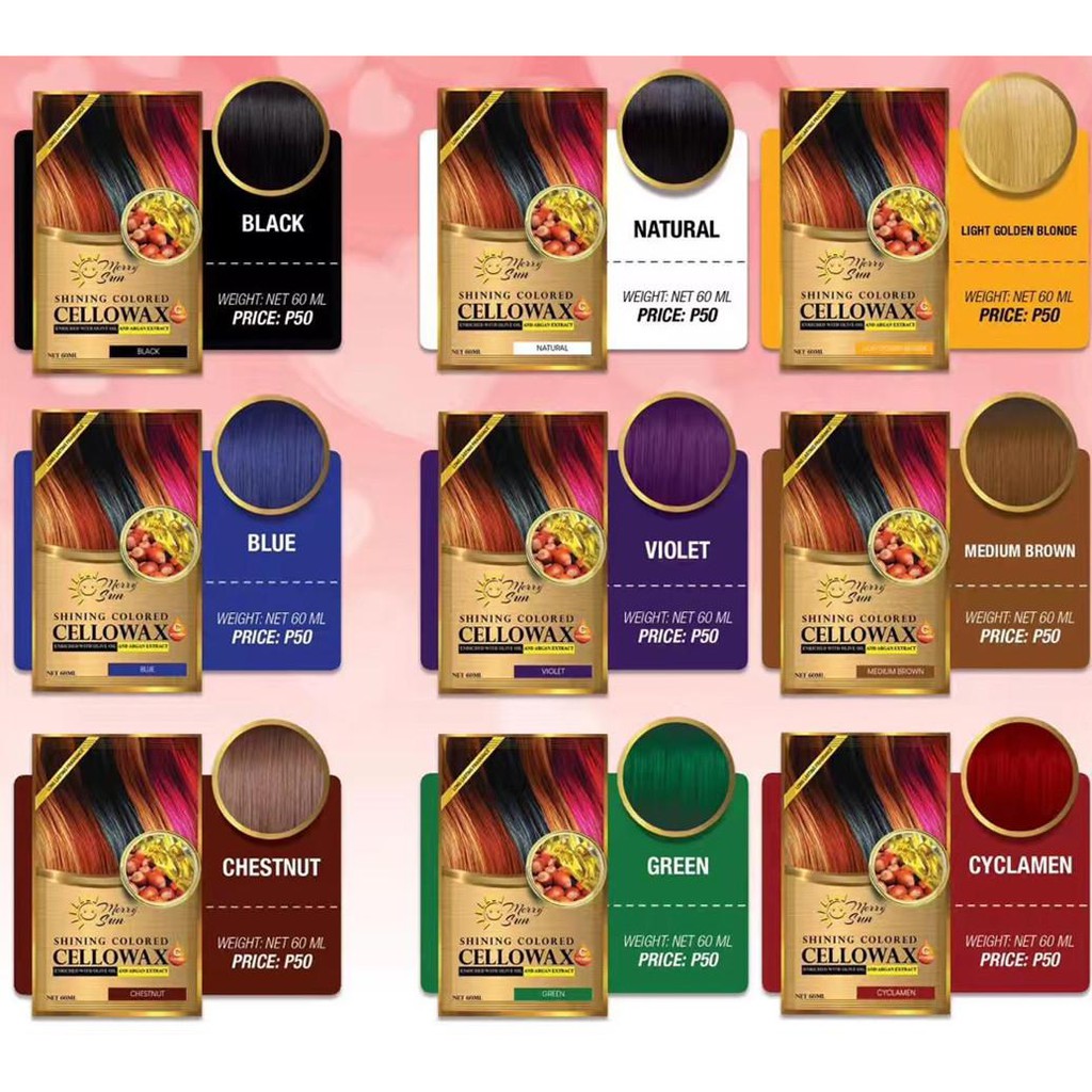 Philippines number 1 Shining Colored Cellowax | Shopee Philippines