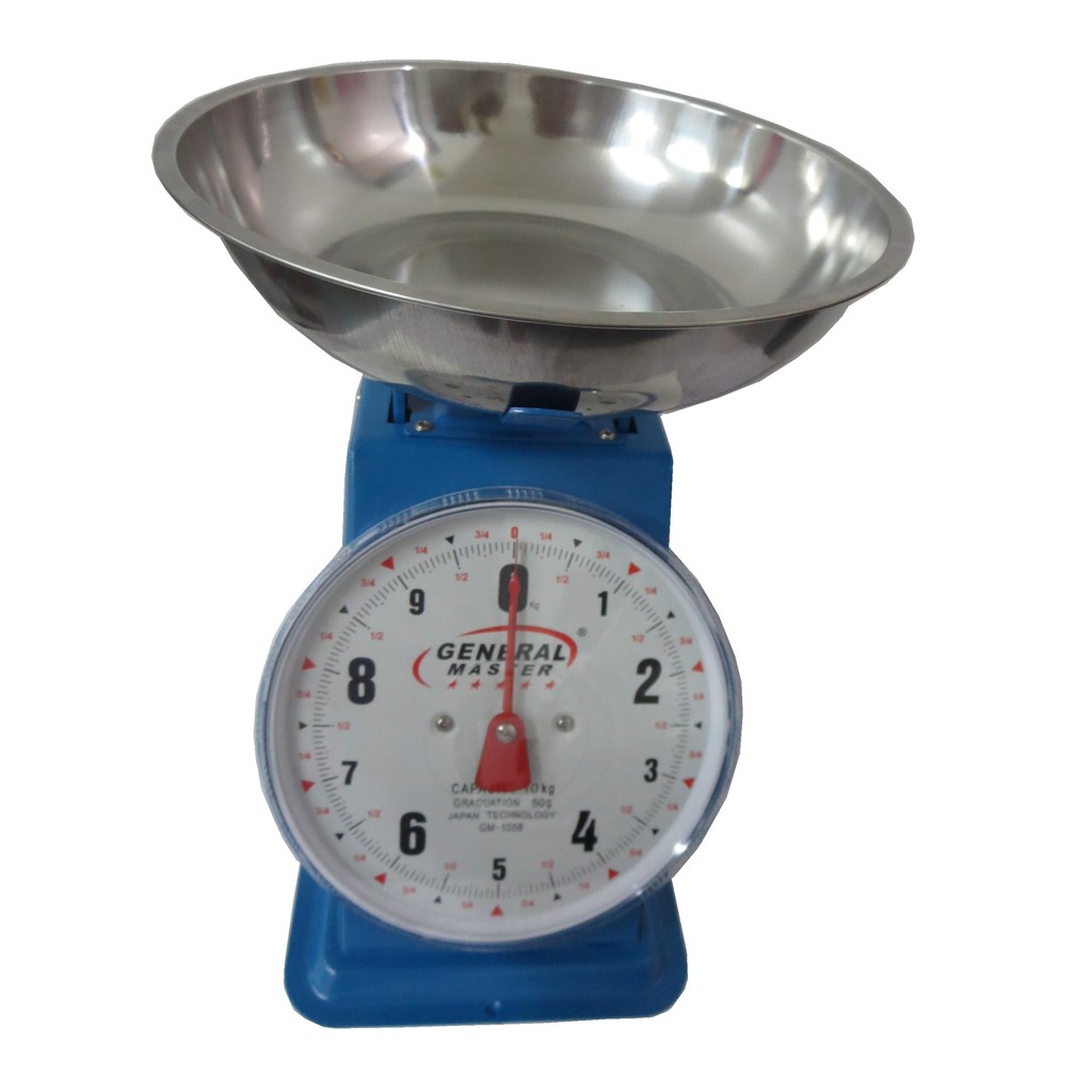 GM 1058 Dial Spring Scale 10kg. Bowl ( General Master ) | Shopee ...