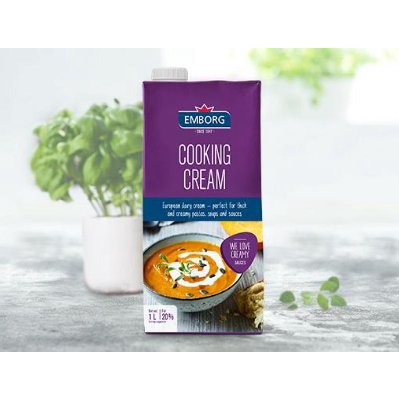 Emborg Cooking Cream 1L | Shopee Philippines