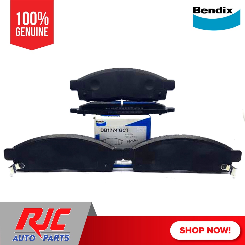 Bendix Db-1774 Brake Pad Mitsubishi Strada PickUp 2006-2016 Fuzion Montero Sport 2008-2016 1Set ...