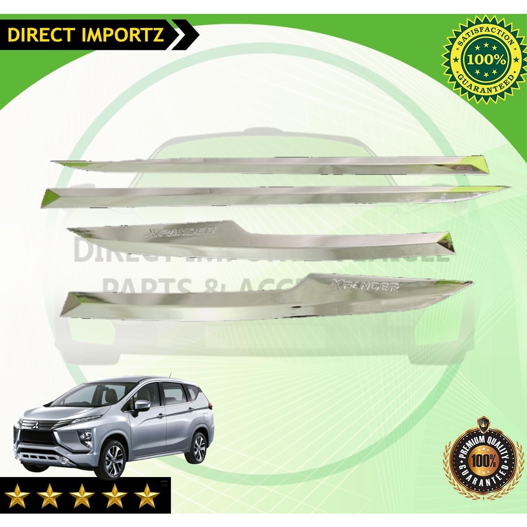 Mitsubishi Xpander 2018 to 2022 OEM Side Body Moulding Chrome 2019 2020 ...