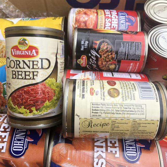 Virginia Corned Beef 150g | Shopee Philippines