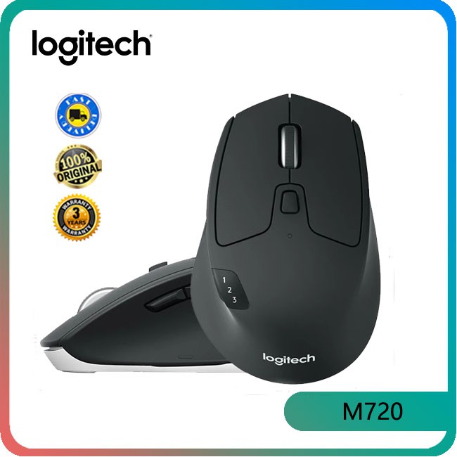 Logitech M720 Triathlon Bluetooth Dual-mode 2.4Ghz wireless mouse ...