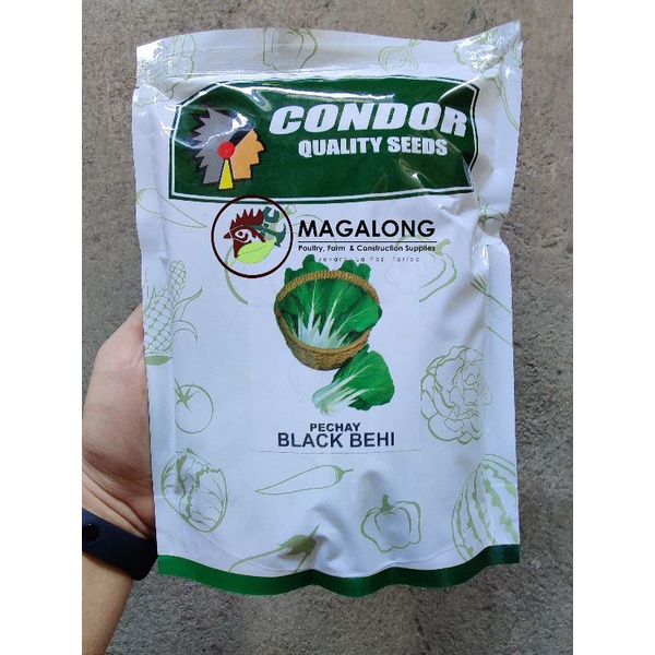 CONDOR SEEDS - PECHAY SEEDS - BLACK BEHI - 1 KILO | Shopee Philippines