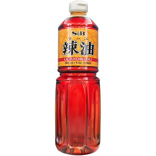 S&B S & B Rayu La-yu Japanese CHili Oil 979mL | Shopee Philippines
