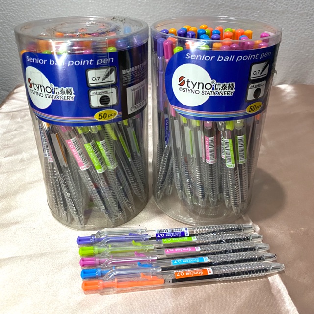 Styno Stationary Ballpen BP-9012 50s | Shopee Philippines