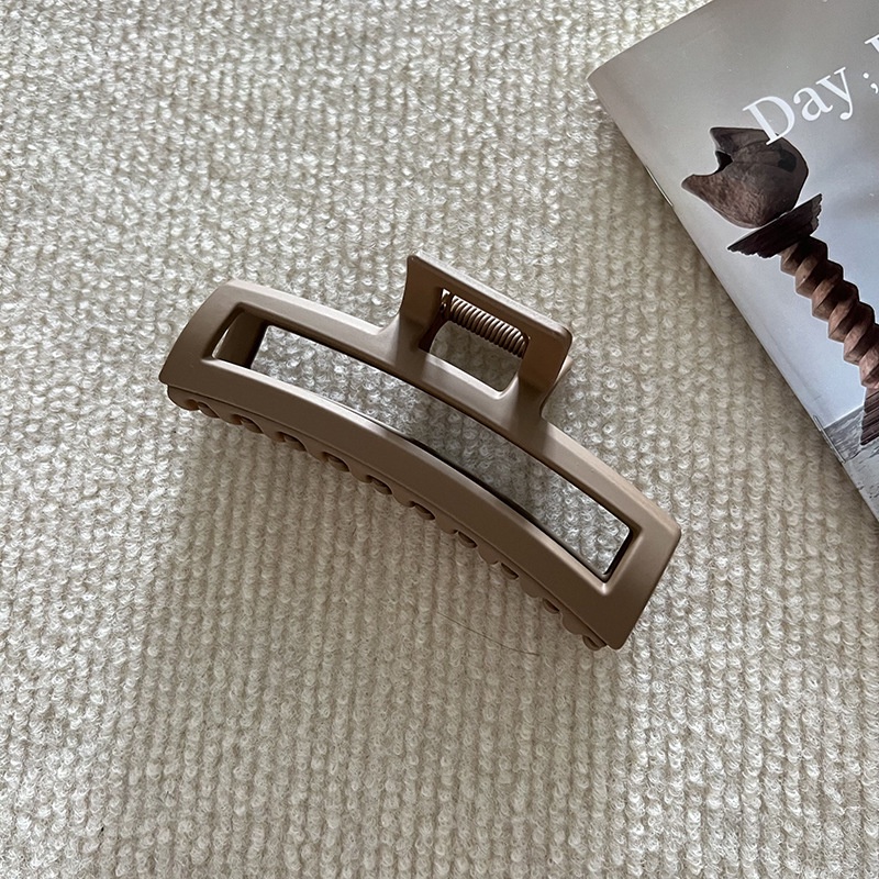 Large Hair Claw Clips for Long Thick Hair Big Hair Clamp Frosted ...