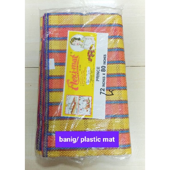 Flexi Mat plastic banig with 5 available size:semi,super,prince,king ...