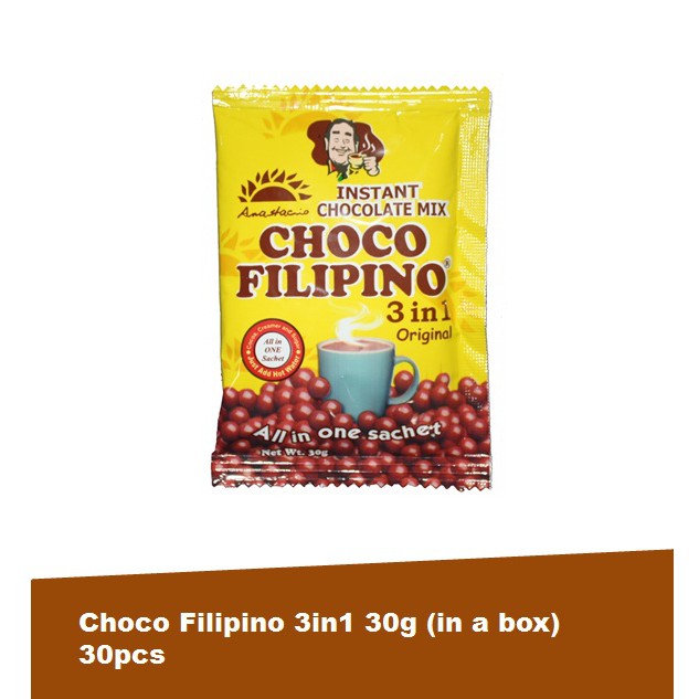 Choco Filipino 3in1 Original 30g x 30pcs | Shopee Philippines