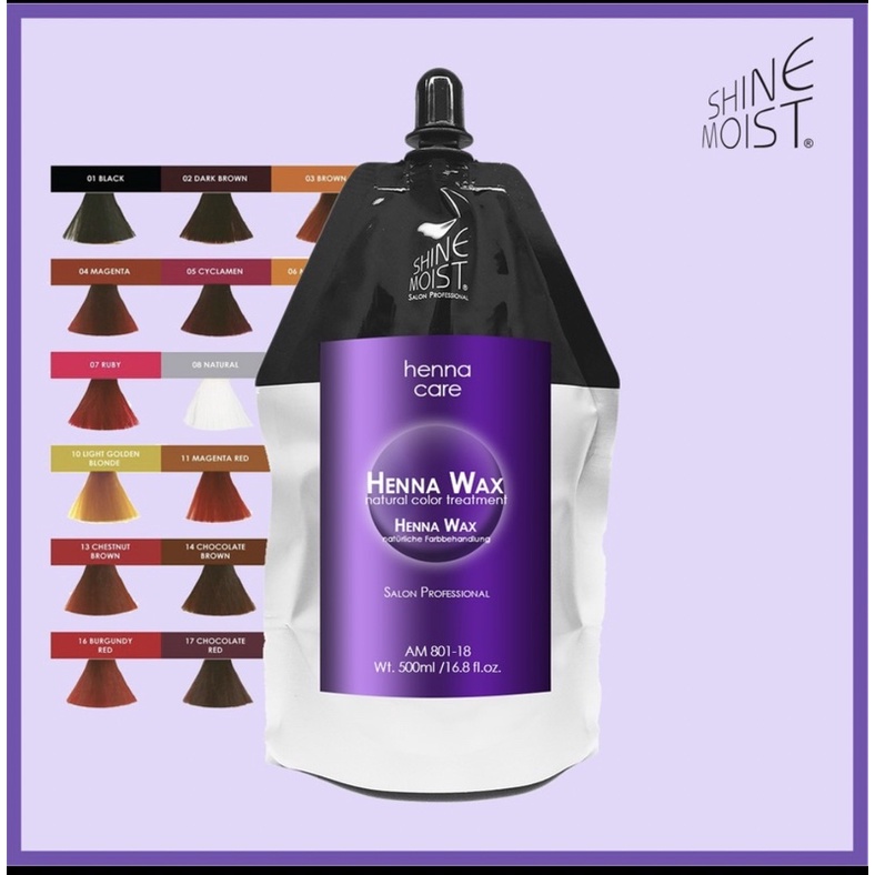 Shine Moist Henna Wax 500ml | Shopee Philippines