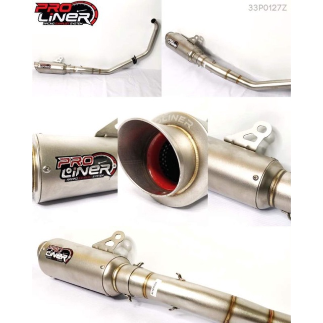 ProLiner ExHaust Pipe Standard&Gp Type with Silencer For Sniper150 Plug ...