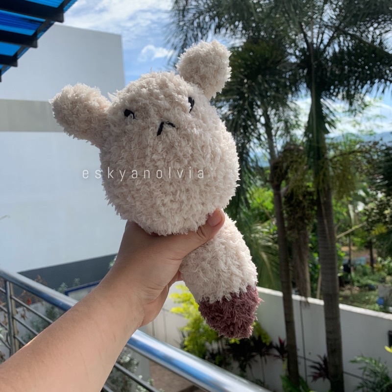 Klee Dodoco Plush Handmade Fuzzy Crochet Stuffed Toy Genshin Impact ...