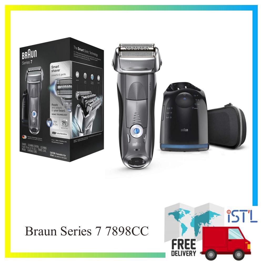 Braun Series 7 7898cc Wet and Dry Electric Shaver for Men | BeeCost