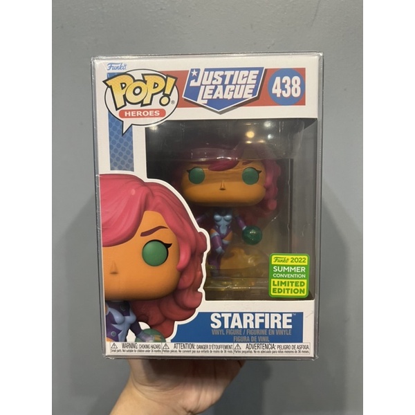 Justice League StarFire Funko Pop (SHARED SDCC Funko Pop 2022) Funko Summer Con 2022 | Shopee ...