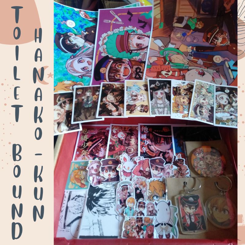 TOILET BOUND HANAKO-KUN merch box kit gift set anime (pls read ...